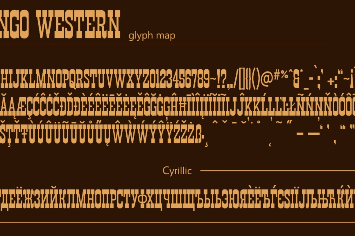 Durango Western Font / Display - FontPlanet